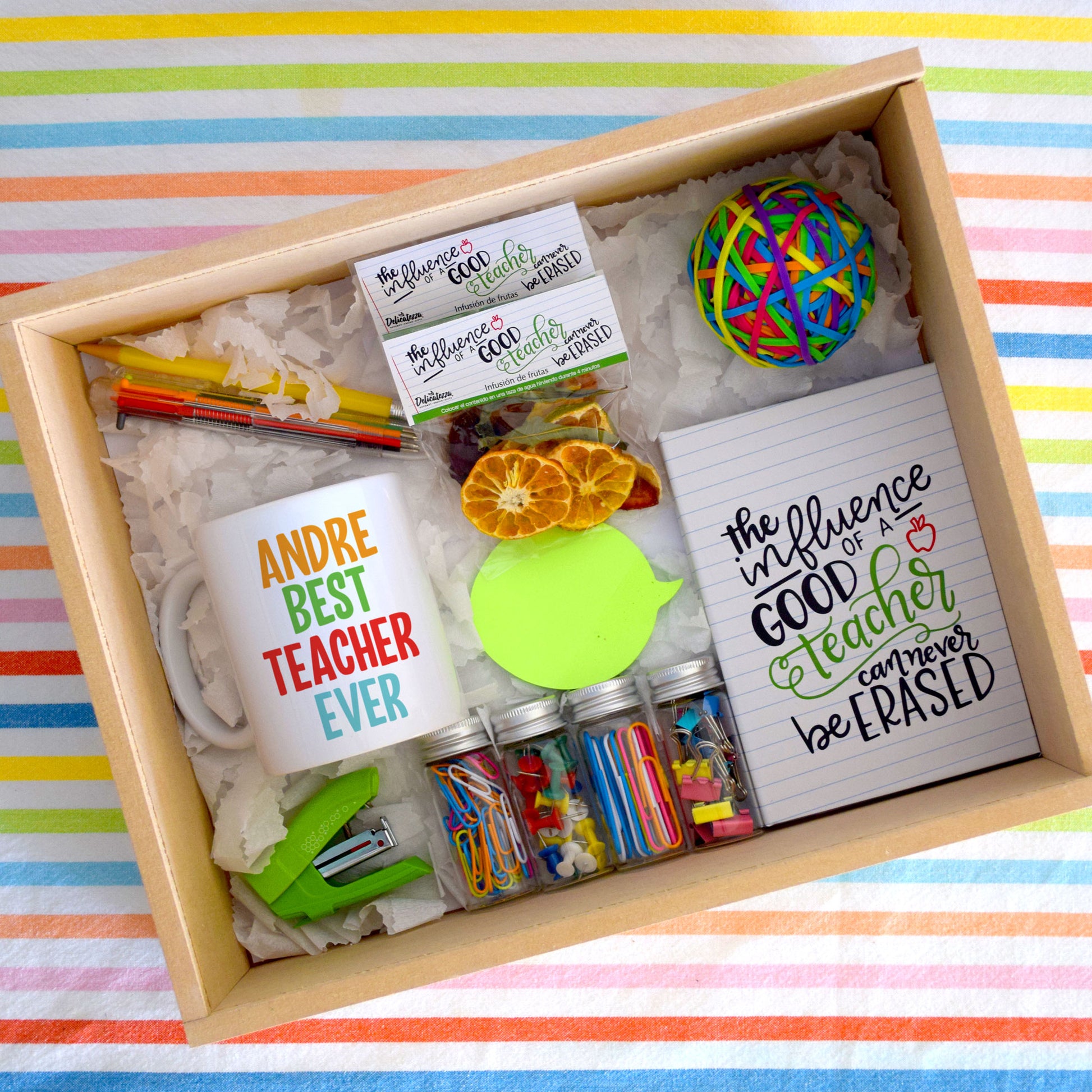 Caja Best Teacher – Delicatezza